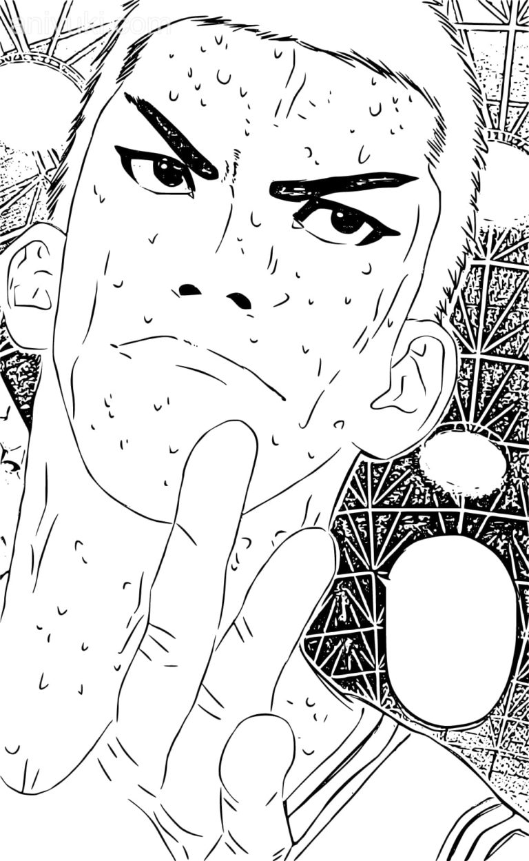 Dibujos de Slam Dunk para colorear - AniYuki.com