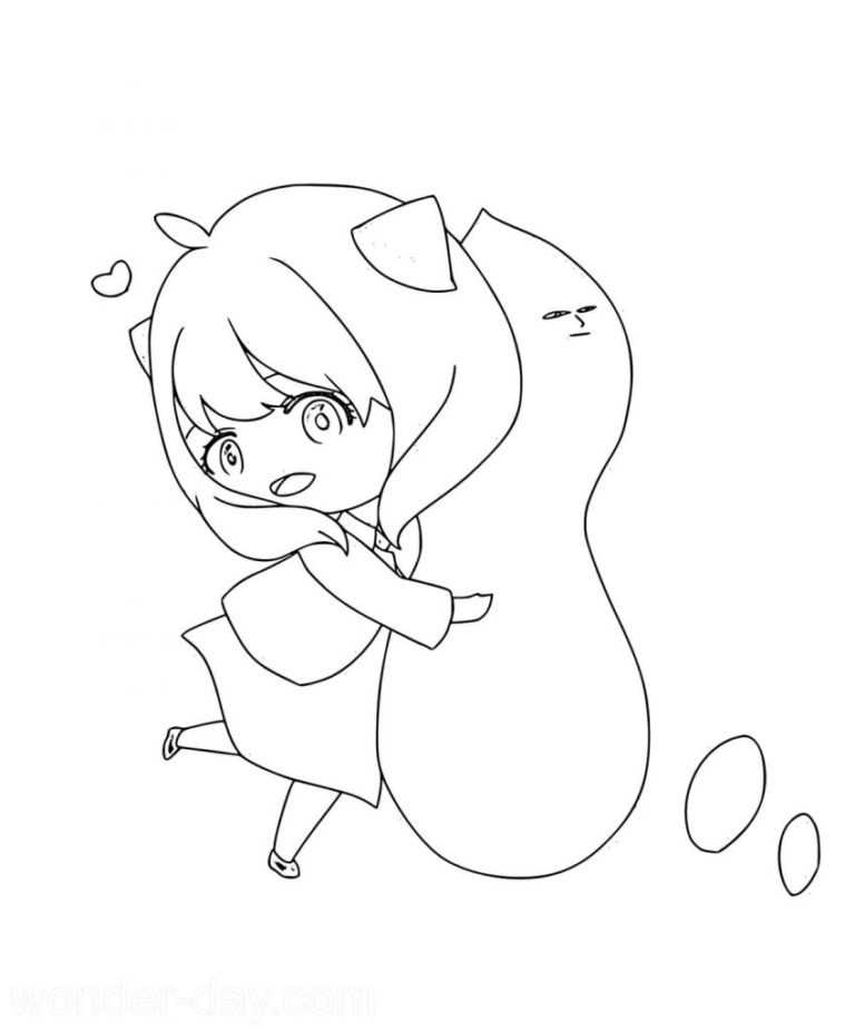 Spy x Family Coloring Pages - AniYuki - Anime Portal