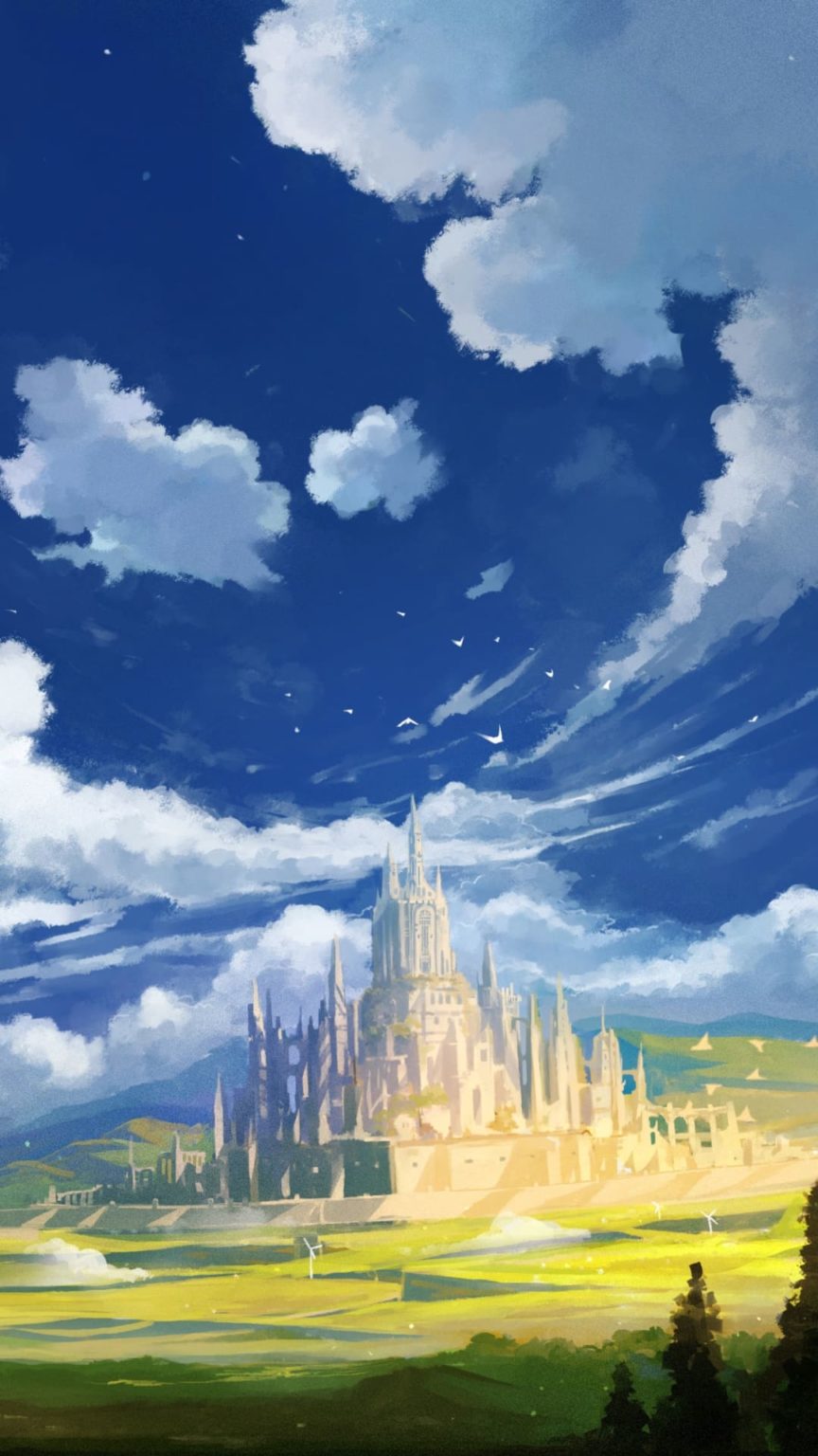 Telefon Hintergründe Anime Landschaften - AniYuki