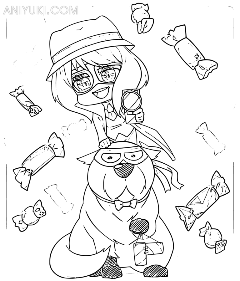Anya Forger Coloring Pages - AniYuki - Anime Portal