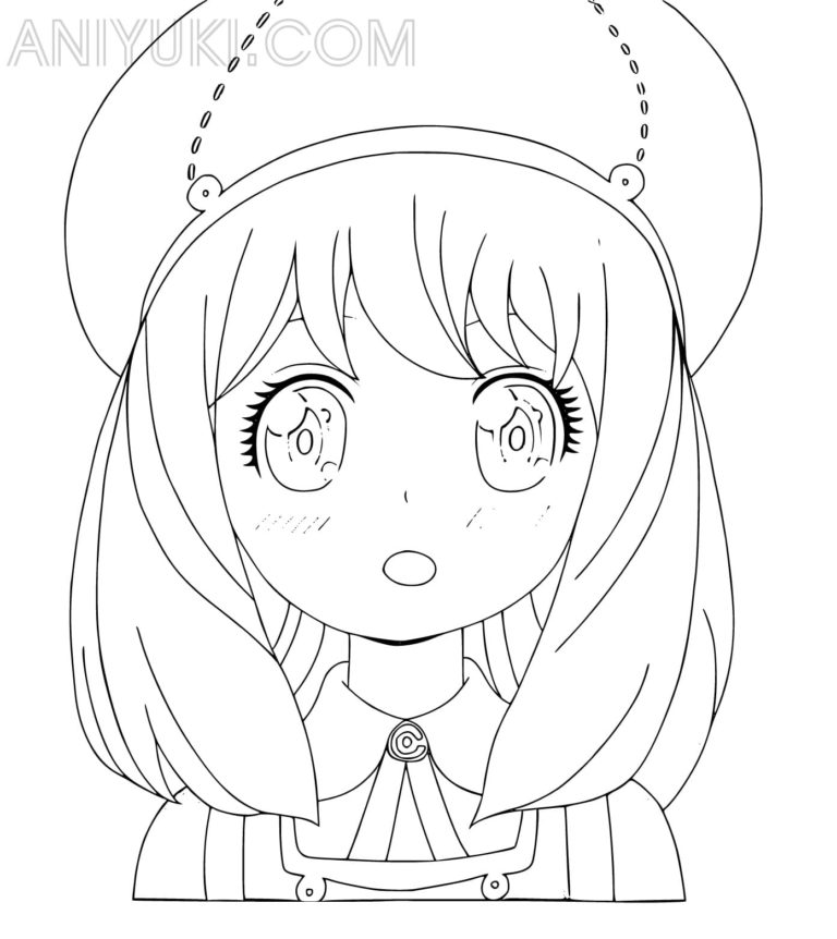 Anya Forger Coloring Pages - AniYuki - Anime Portal