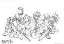 Frieren Beyond Journey's End Coloring Pages - AniYuki.com