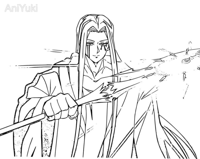 Mashle: Magic and Muscles Coloring Pages - AniYuki.com