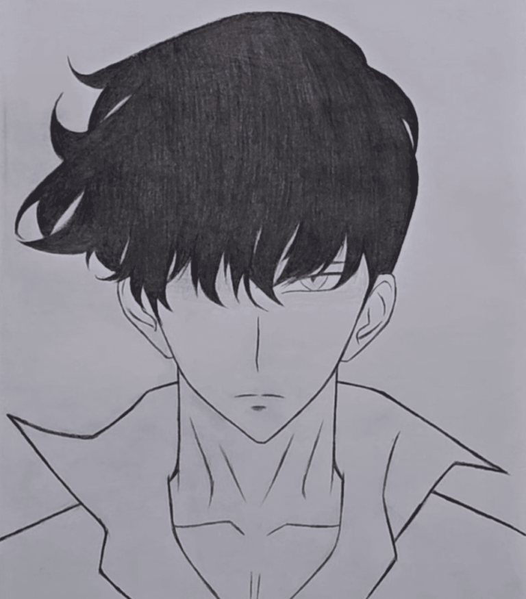 How To Draw Sung Jinwoo (Solo Leveling)