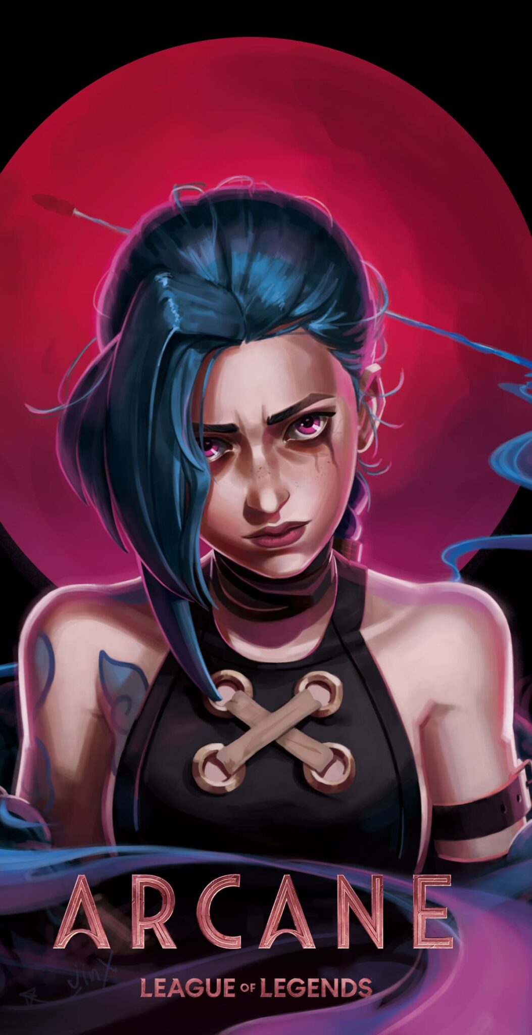Jinx (Arcane) Phone Wallpapers