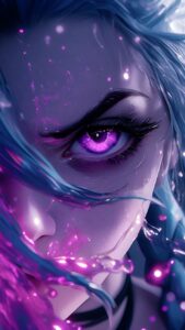 Jinx (Arcane) Phone Wallpapers