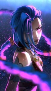 Jinx (Arcane) Phone Wallpapers