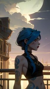 Jinx (Arcane) Phone Wallpapers