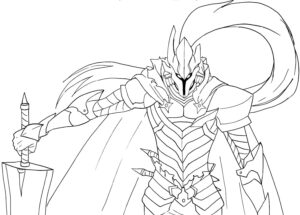 Dibujos de Solo Leveling para colorear